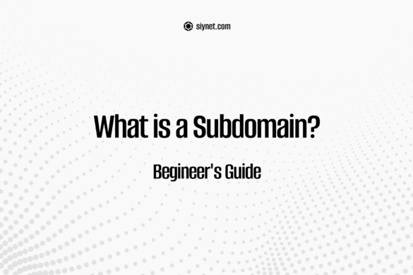 What Is a .xyz Domain? Beginner's Guide in 2025 - Siynet